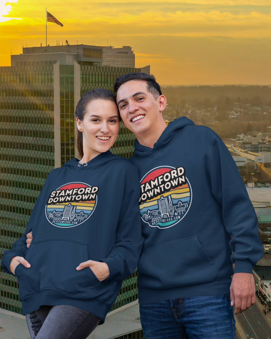 Stamford Downtown Hoodie – Hey Stamford!