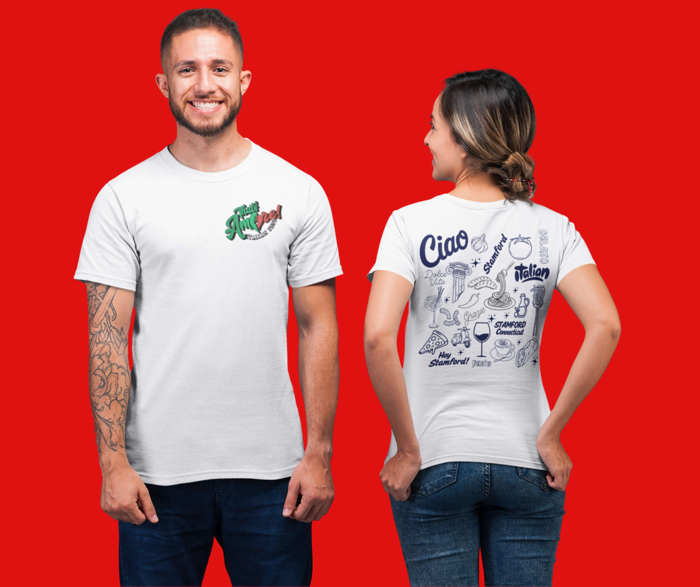 That's Amore Stamford Tee – Hey Stamford!